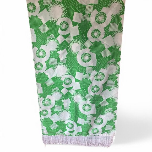 Vintage | Kitchen | Vintage 6s 70s Retro Groovy Green White Abstract ...